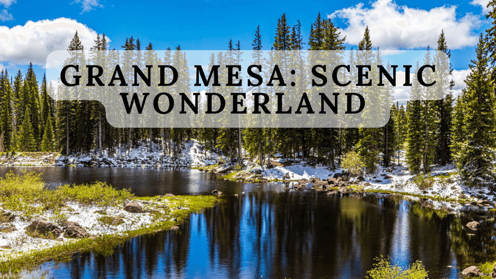 Grand Mesa Camping and Overlanding: Boondocking by Beautiful Lakes in ...